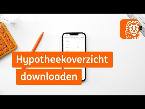 Hypotheekoverzicht downloaden | Digitaal Bankieren: Hoe werkt dat? | ING
