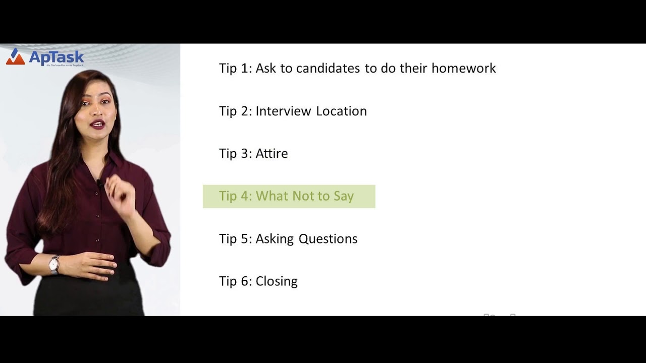 Aptask Training Video