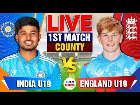 England U19 vs India U19 LIVE | 1st Youth ODI 2025 | Score & Commentary | IND U19 vs ENG U19 Today