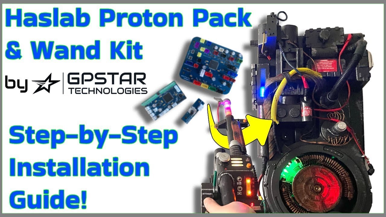 GPStar Proton Pack and Neutrona Wand Installation Video