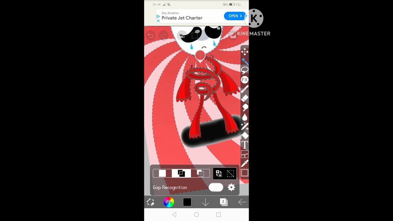 how to edit gangle in ibis paint