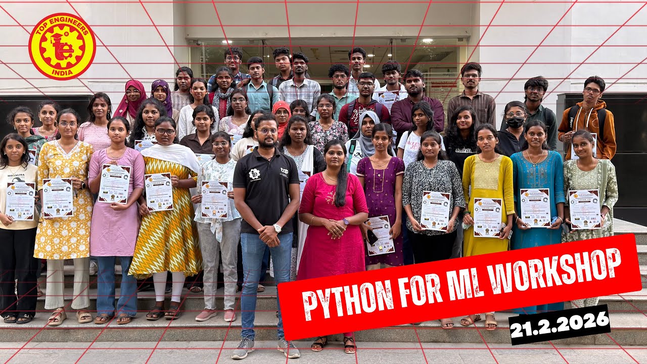 Top Engineers | Python for ML Workshop | 21.2.2026