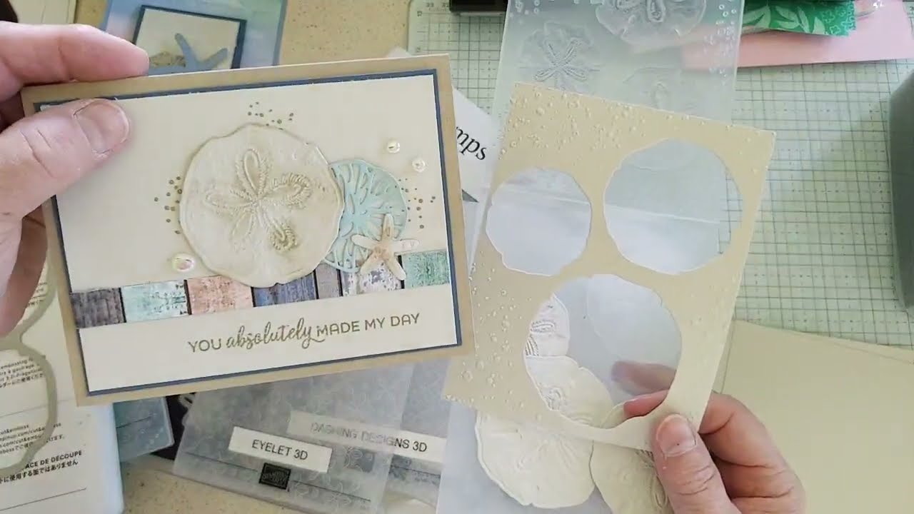 How to use different types of embossing folders