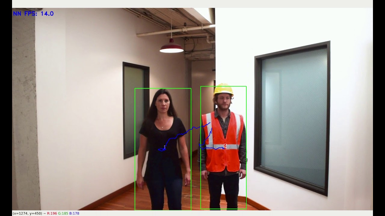 Pedestrian Re-Identification on DepthAI (Improved)