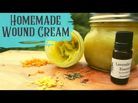 How To Make Your Own Homemade Ointment for Wounds | Natural Neosporin Healing Salve Alternative