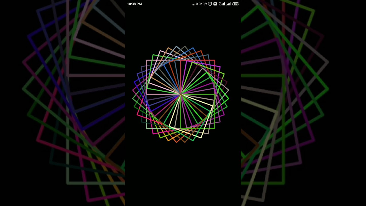 Turtle Graphics Design with Random Colours Python #shorts