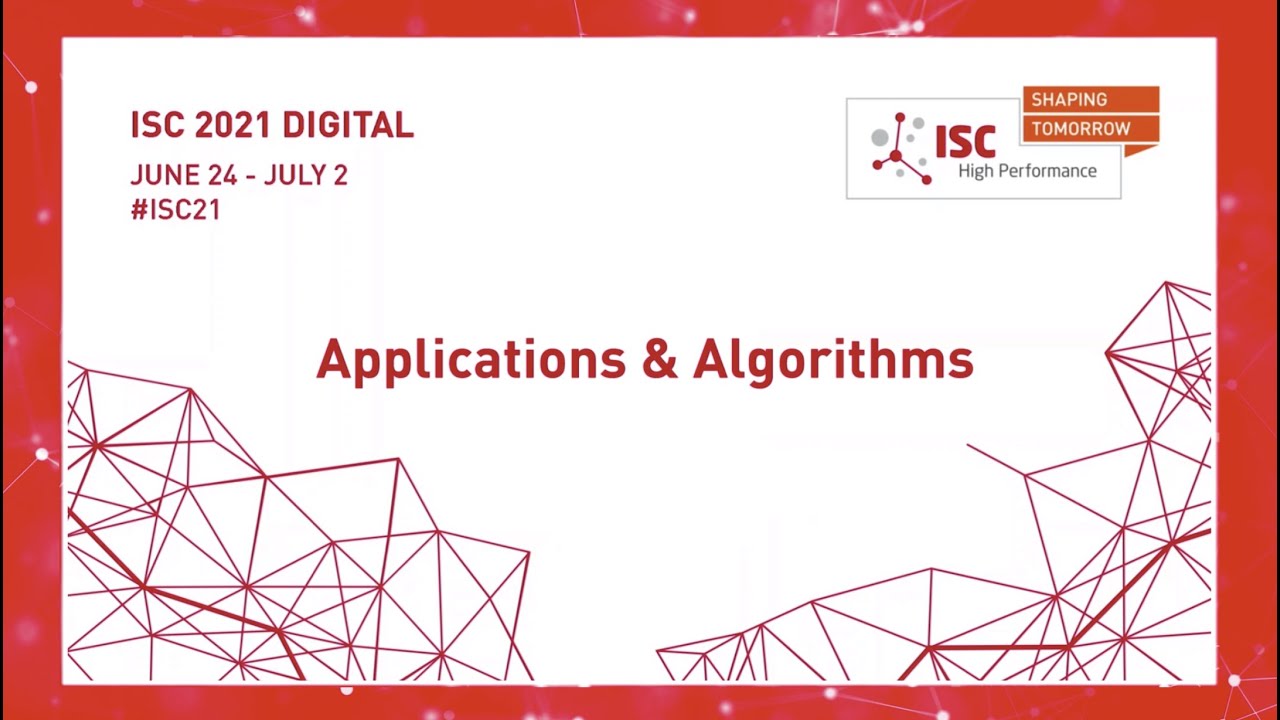 ISC 2021 Digital Applications & Algorithms - Introduction