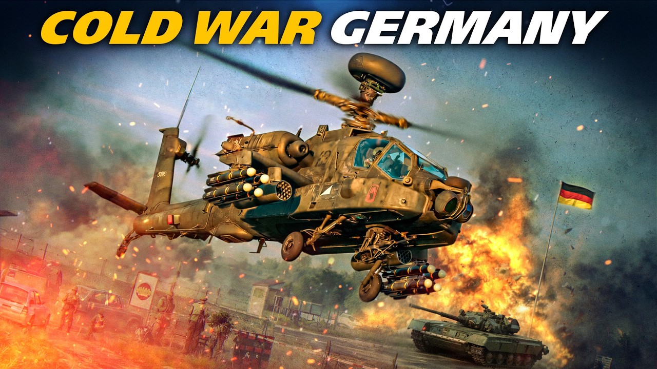 Cold War Germany | AH-64D Apache Gunship - Troops In Contact | Digital Combat Simulator | DCS |
