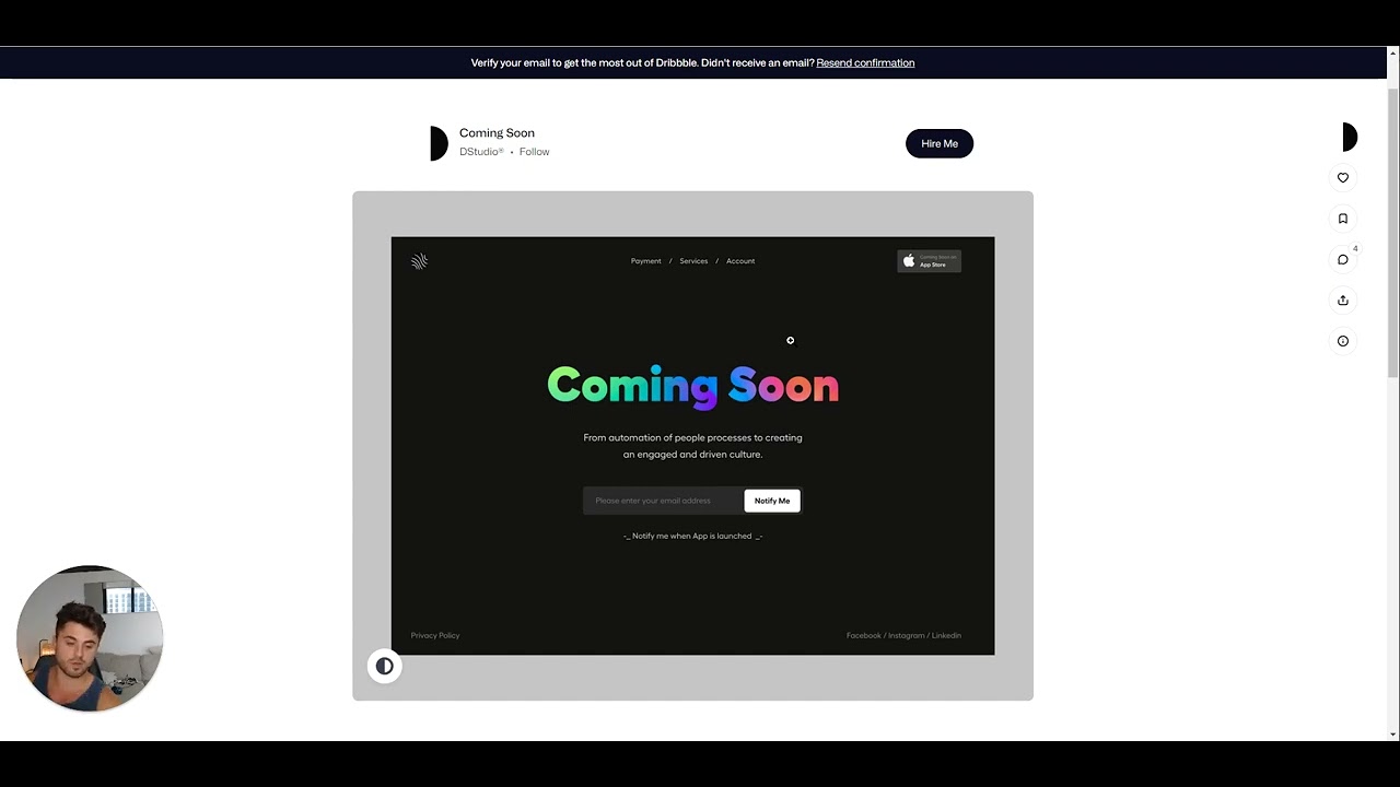 Coming Soon by DStudio® on Dribbble