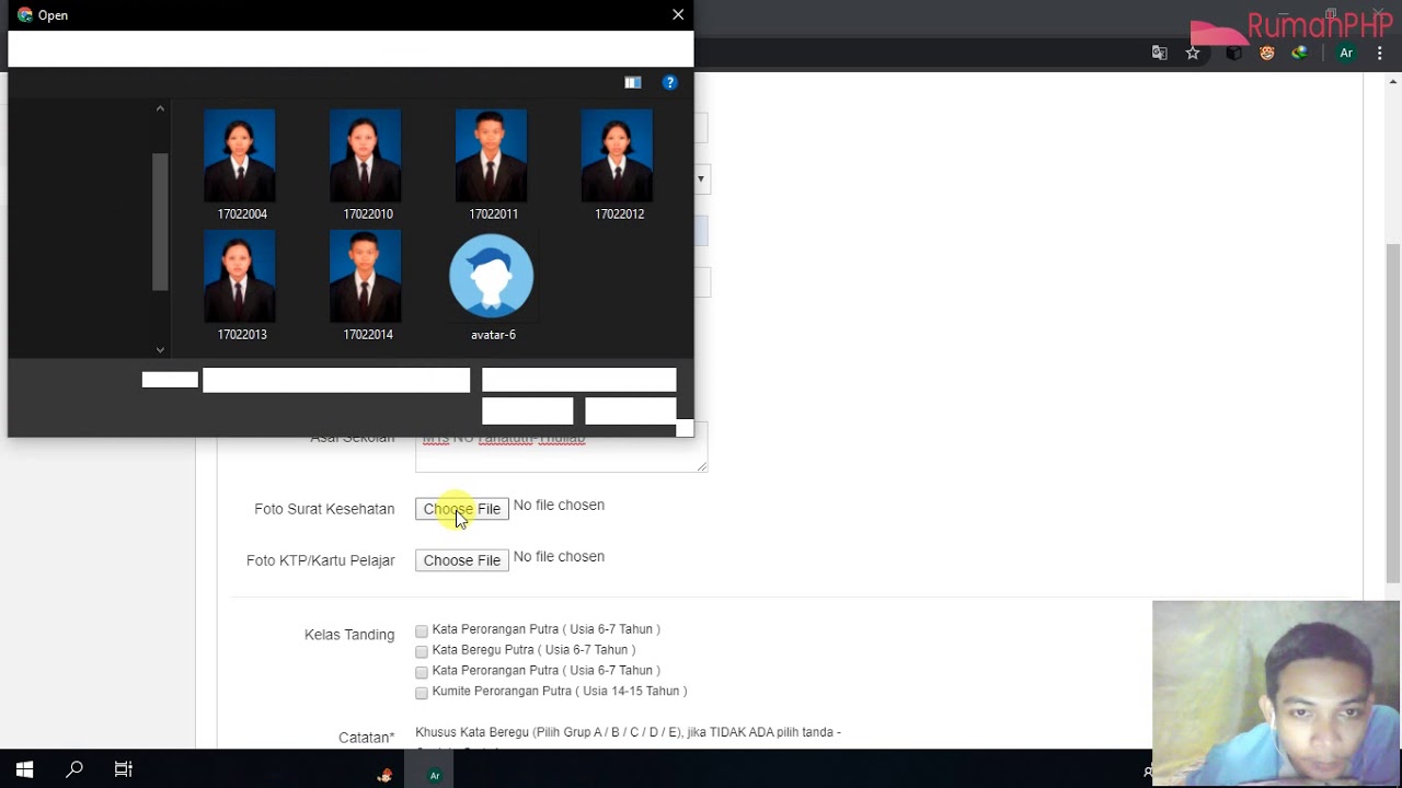 Tutorial Pendaftaran Kontingen di Website SIKEKA - RumahPHP.com