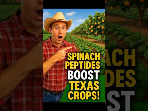 Spinach Peptides: The Game-Changer Saving Texas Citrus & Potato!