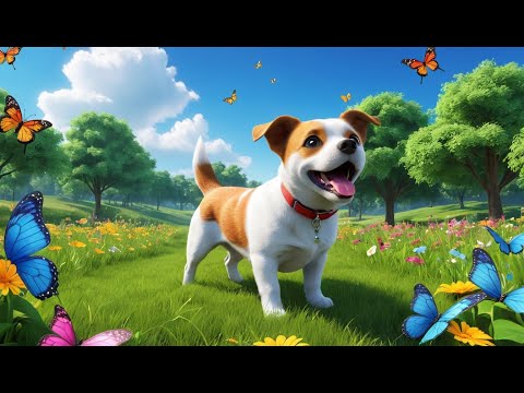 This Little Dog Lives Alone | Fun Dog Song for Kids | Playful Animal Rhyme