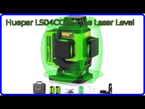 REVIEW (2025): Huepar LS04CG 16-Line Laser Level. ESSENTIAL details.