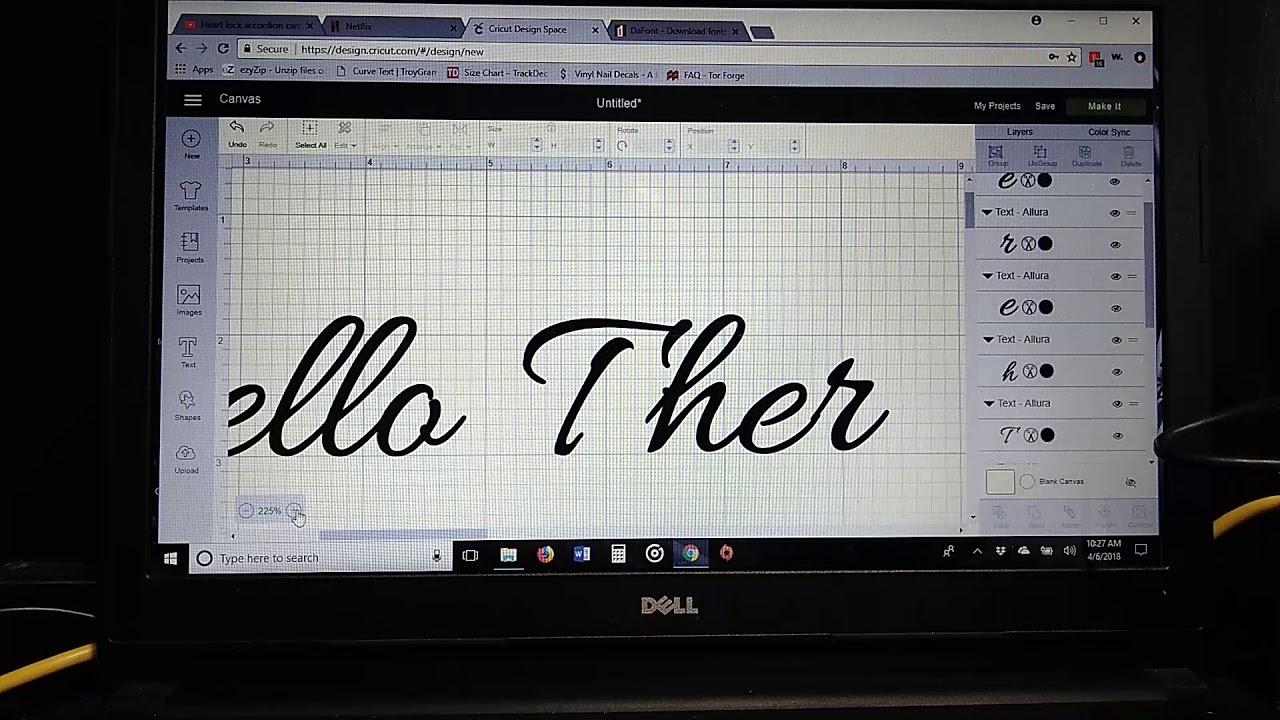 Finding what font you used after welding