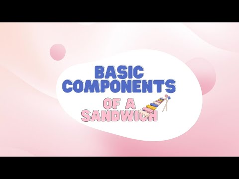 basic components of a sandwich