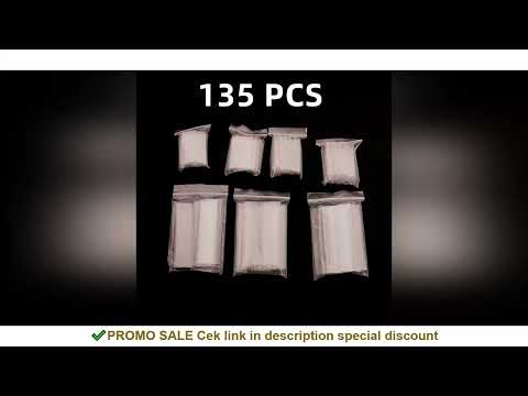 135 PCS Transparent Heat Shrinkable Tube Combination Suit electrical Tape Insulation Sleeve Data Lin