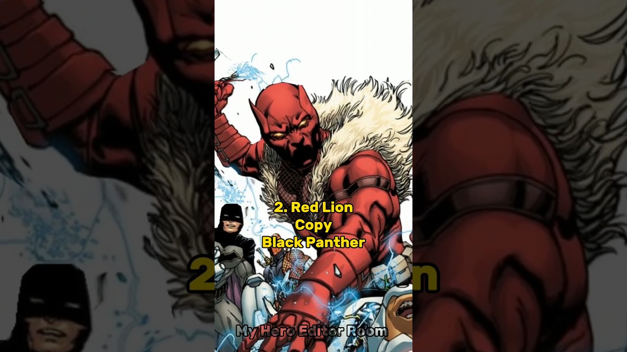 12 DC Heroes Who Are Marvel Copycats #shorts #dc #marvel #comics