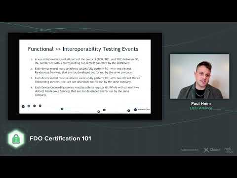 FDO Certification 101