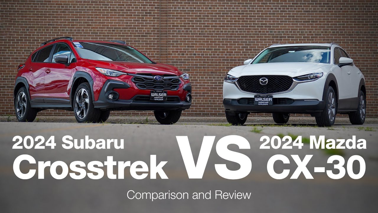 2024 Subaru Crosstrek vs 2024 Mazda CX-30 | Comparison and Review