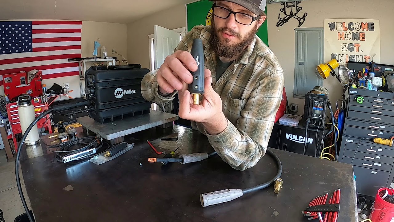 How to Attach a Welding Connector