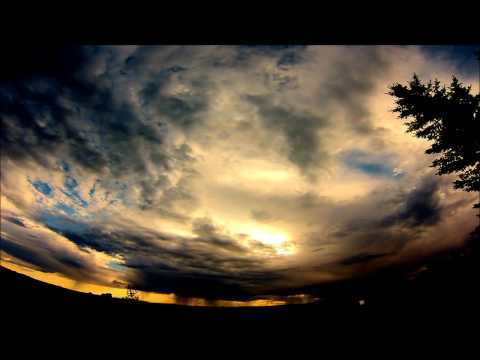 Sunset time-lapse over Taos, New Mexico on August 29, 2013