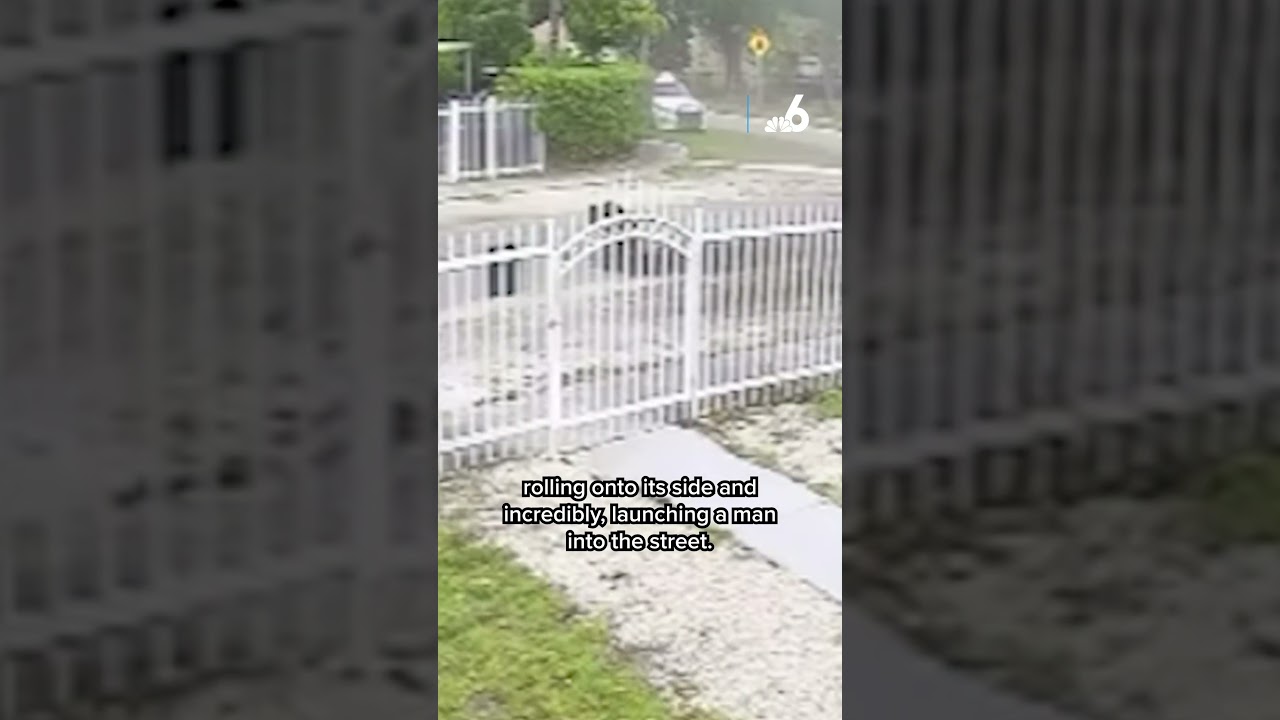 Kidnapping, chase ends in wild rollover crash that launches man from truck
