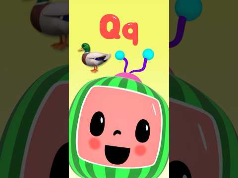 Q is for QUACK π¦! Learn ABC! #cocomelon #shorts