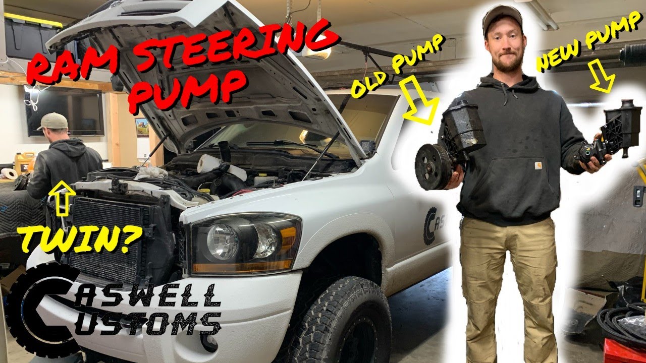 3rd Gen 03-07 Ram 2500 Power Steering Pump Replacement