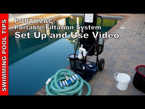 PORTAVAC Portable Filtration System - Set Up and Use Video