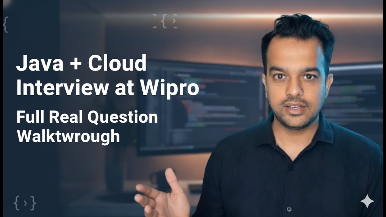 Spring Boot, Microservices, Docker, Cloud(AWS): Wipro Java Interview Breakdown