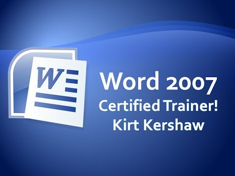 Word 2007: Mail Merge
