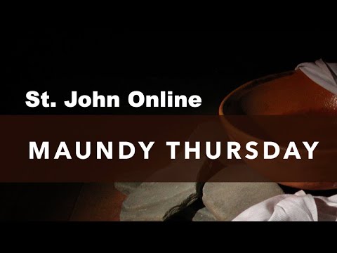 Maundy Thursday Service 2024