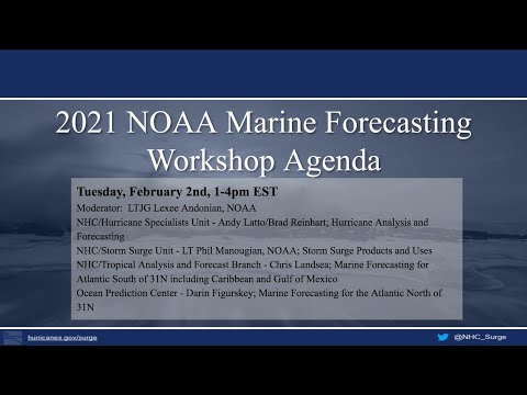 2021 NOAA Marine Forecasting Workshop