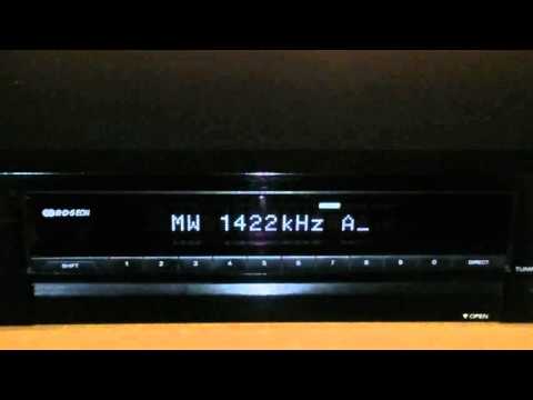 Last minutes of broadcast in medium wave - Deutschlandfunk 1422KHz AM