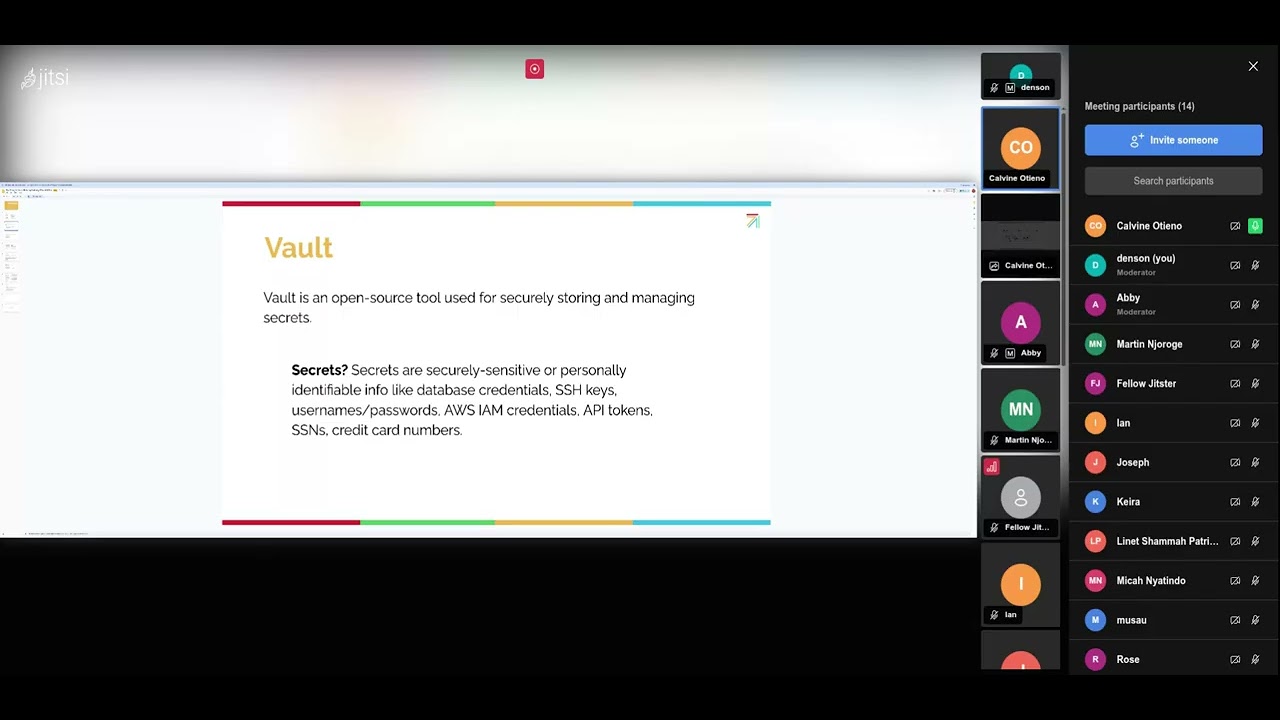 Managing secrets with Terraform and HashiCorp Vault | Calvine Otieno, Senior DevOps/Cloud Engineer