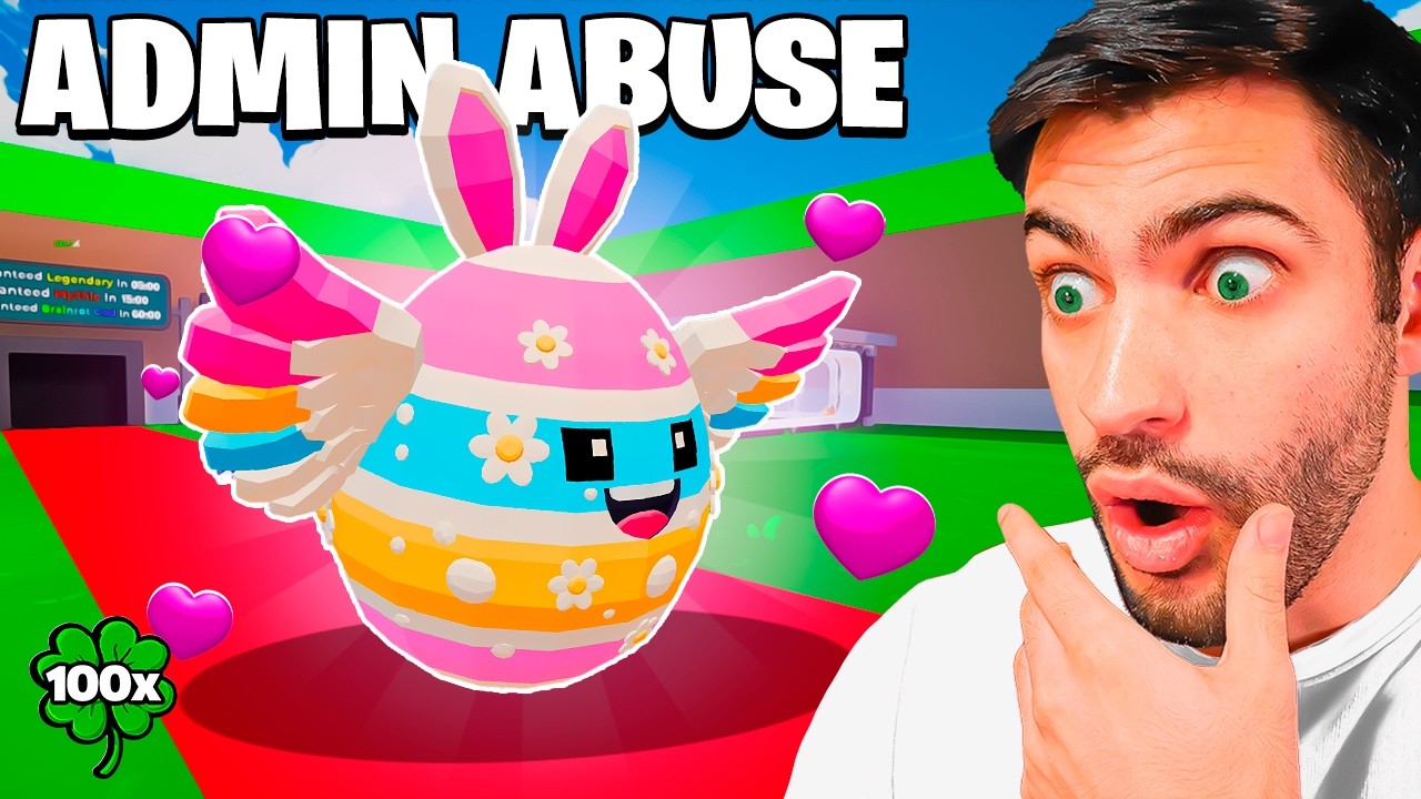 ADMIN ABUSE #2 + EASTER UPDATE in Steal the Brainrot! NEW SECRET CODES