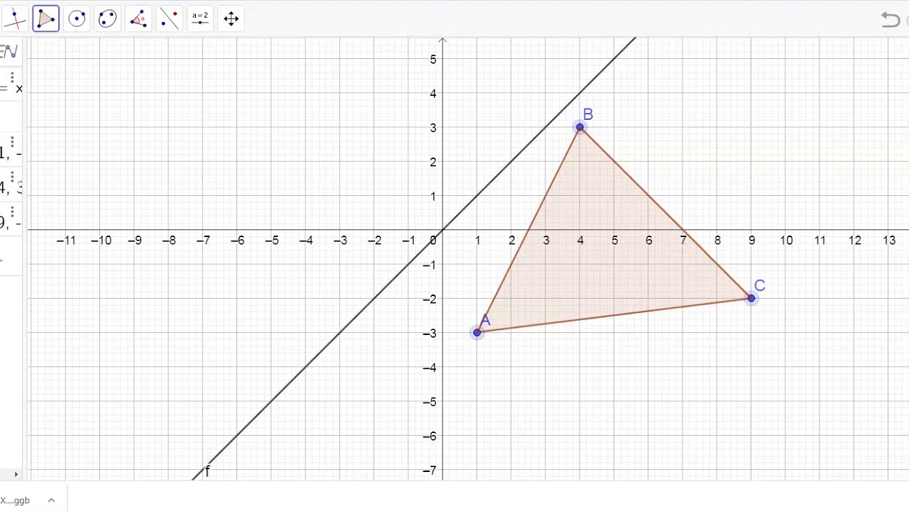 How to Perform Reflections on Geogebra