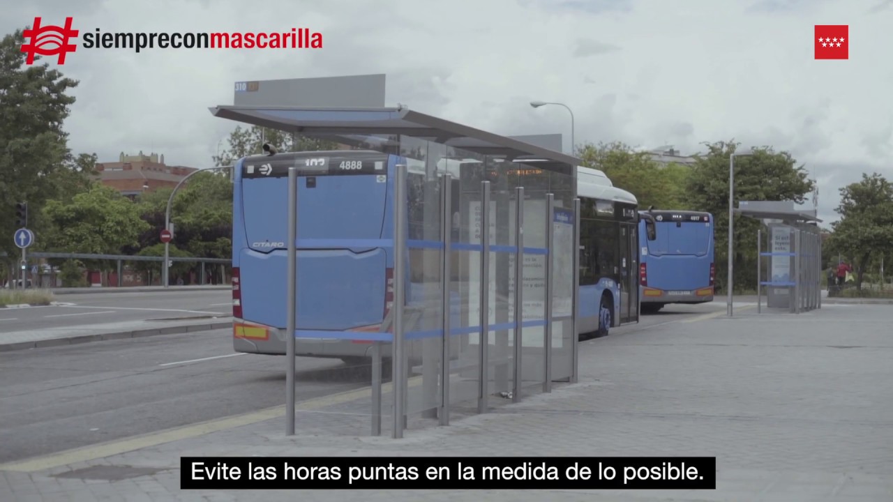 Recomendaciones esenciales de prevención del COVID-19 - Transporte Público