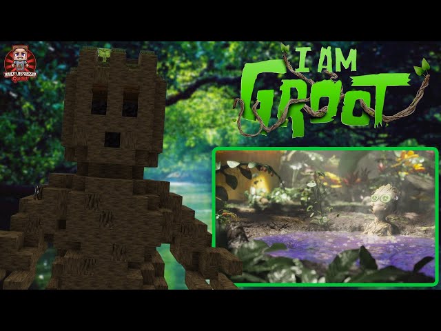 Baby Groot from 'I am Groot' Minecraft Map