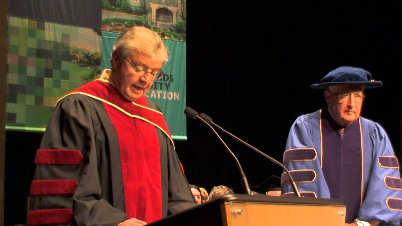 2012 Fall Convocation: Morning ceremony