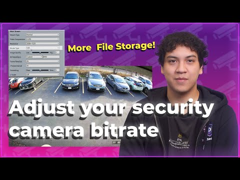 How to Properly Set the Bitrate on Your Security Cameras