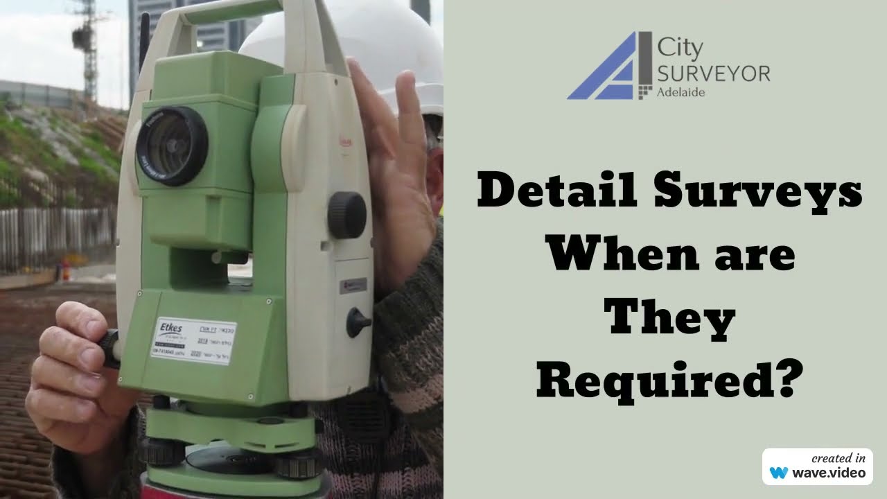 Detail Surveys - City Surveyors Adelaide