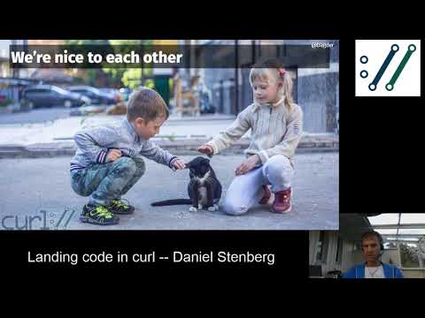 Landing code in curl