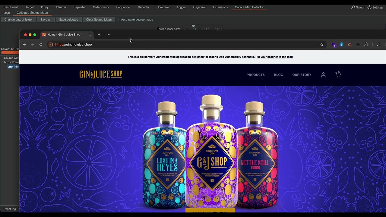 BSMAPREC - JavaScript Source Map Detector and Extractor