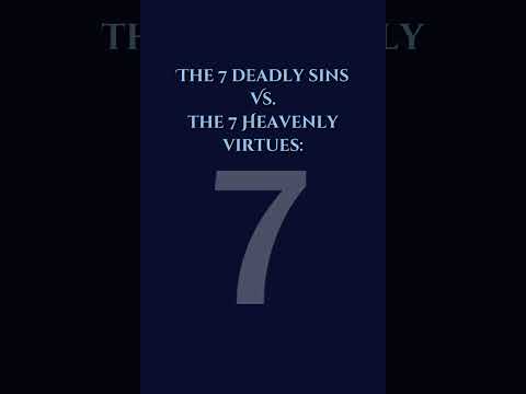 Number 7, (7 Sin's 7 Virtues) decoding God's mysteries