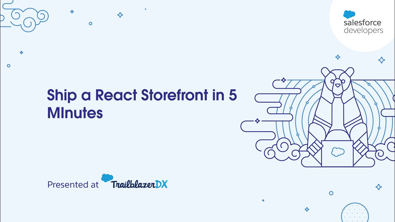 TDX'22 Developer Session: Ship a React Storefront in 5 MInutes