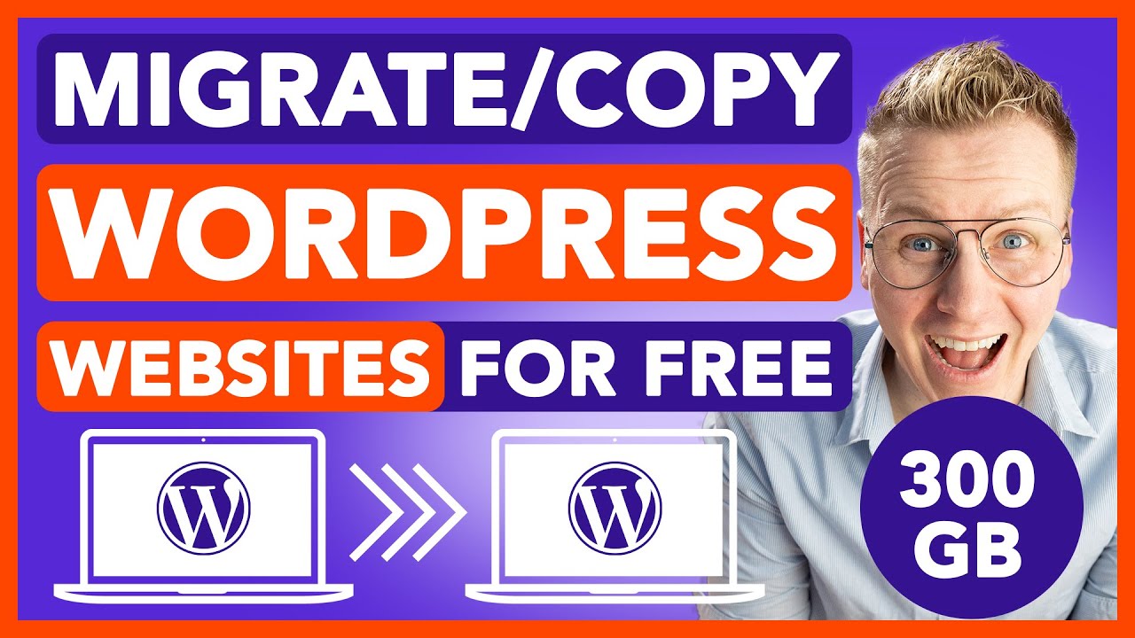 Migrate WordPress Site For FREE (even 100GB!)