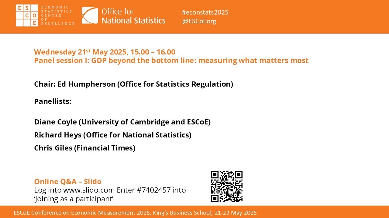 ESCoE Conference 2025: Panel session 1