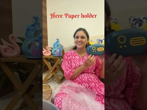 Unboxing Tissue paper holder from Amazon | 📦 | #amazonfinds #homemaker #youtube