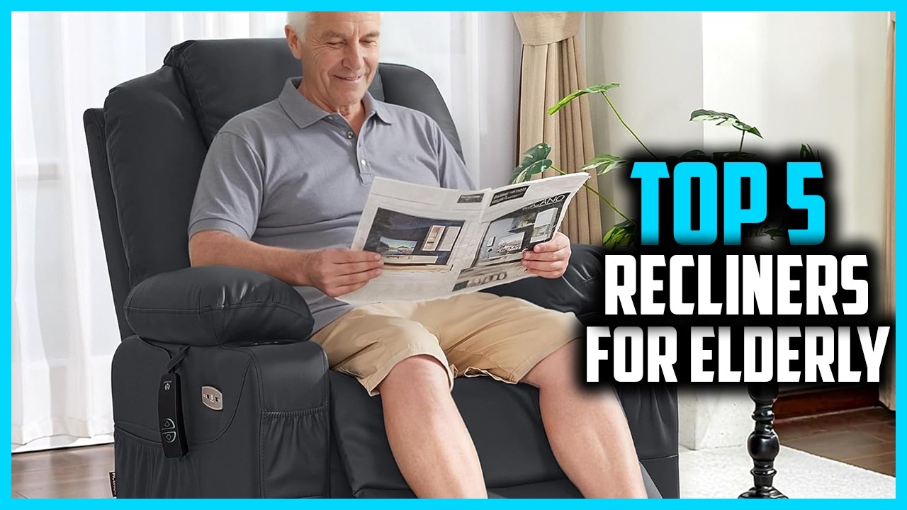 ✅ Top 5 Best Recliners for Elderly on Amazon 2026 | Recliner Buying Guide